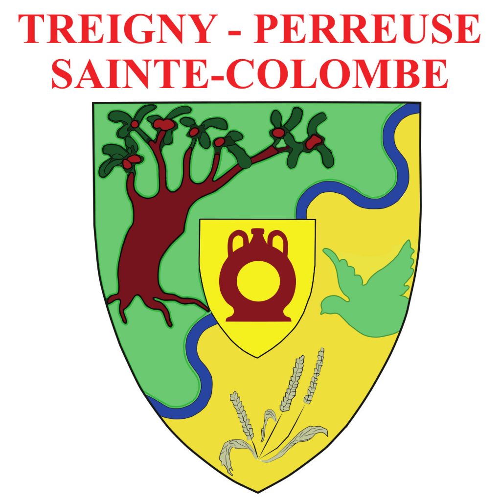Logo blason Treigny Perreuse Sainte Colombe - Communauté de communes de ...